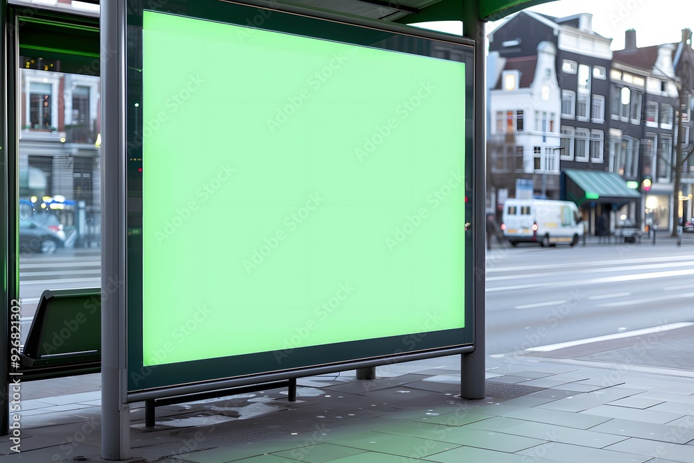 professional Green Screen Chroma Key Marketing Advertisement Billboard ...