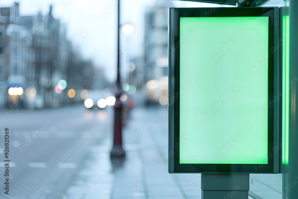 professional Green Screen Chroma Key Marketing Advertisement Billboard ...