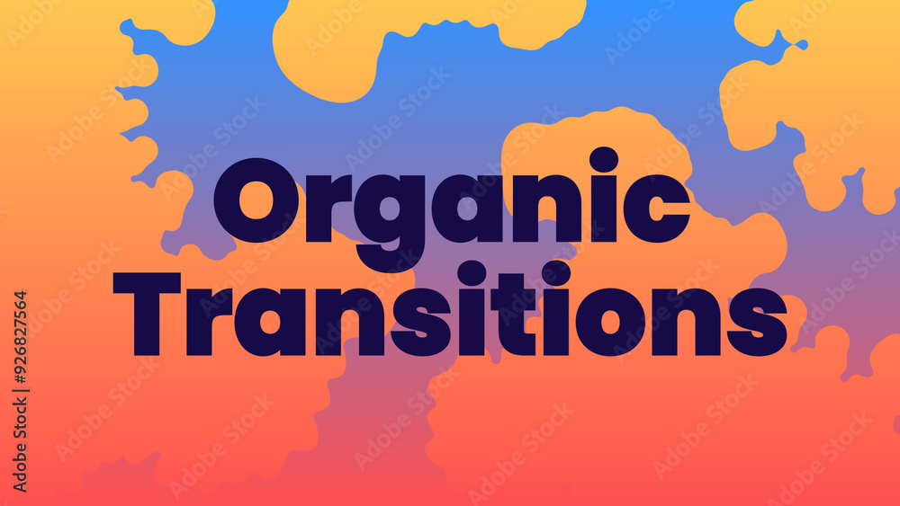 Organic Flow Transitions Stock Template | Adobe Stock