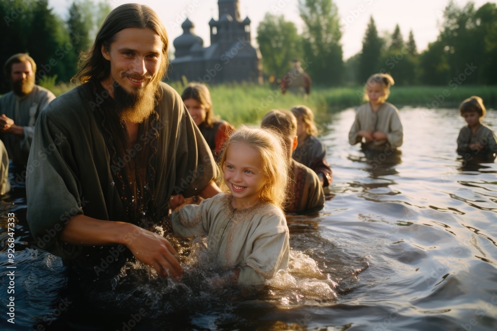 Holy unification - baptism of Russia, commemorating historic adoption ...