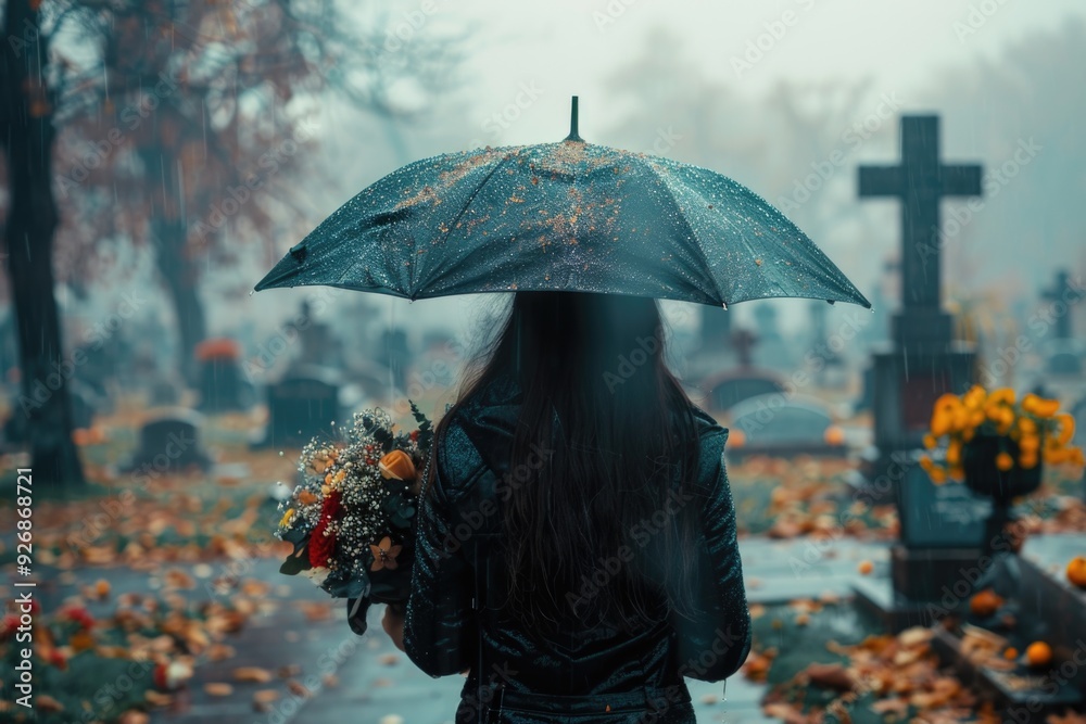 A moment of farewell, diving into the emotional depth of a funeral and ...