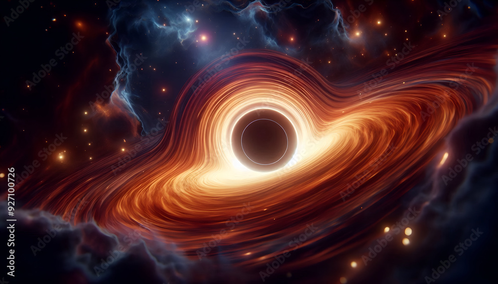 Black hole with singularity in dark space with an accretion disk may ...