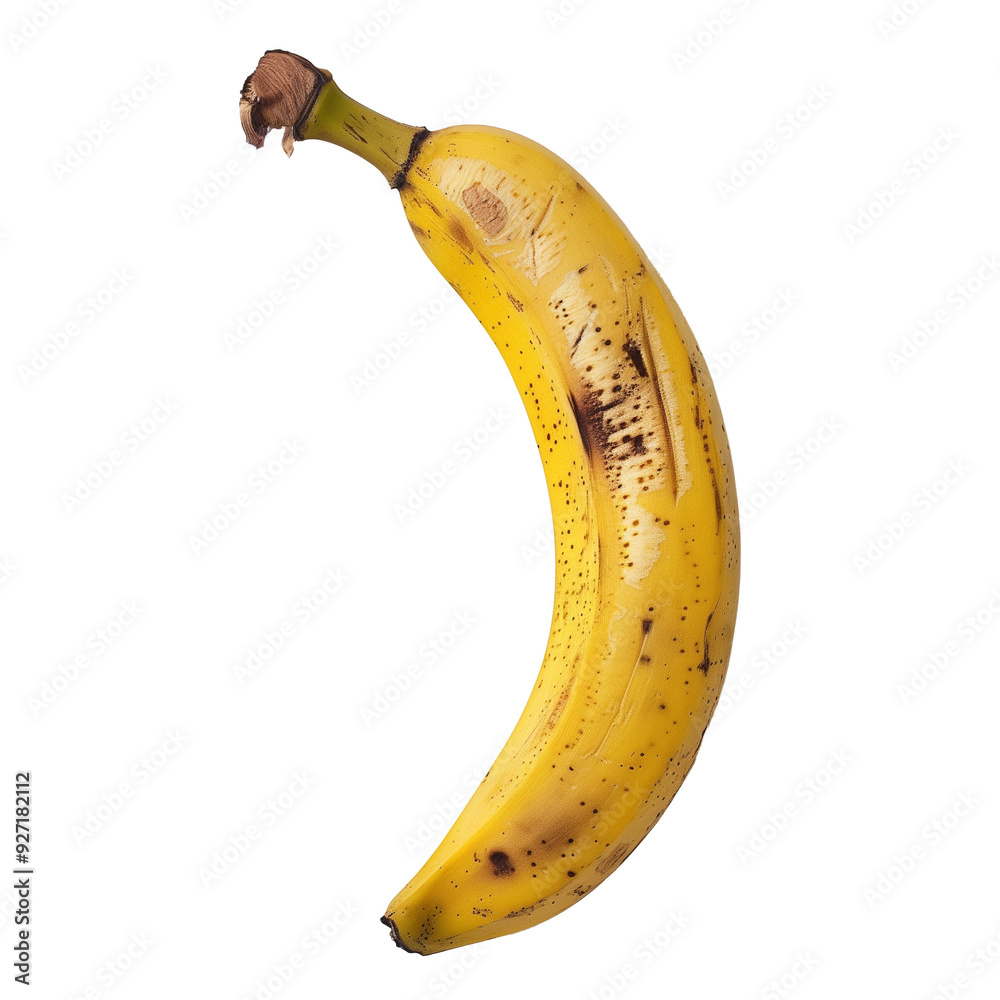 Banana, isolated, transparent background, png Stock Photo | Adobe Stock