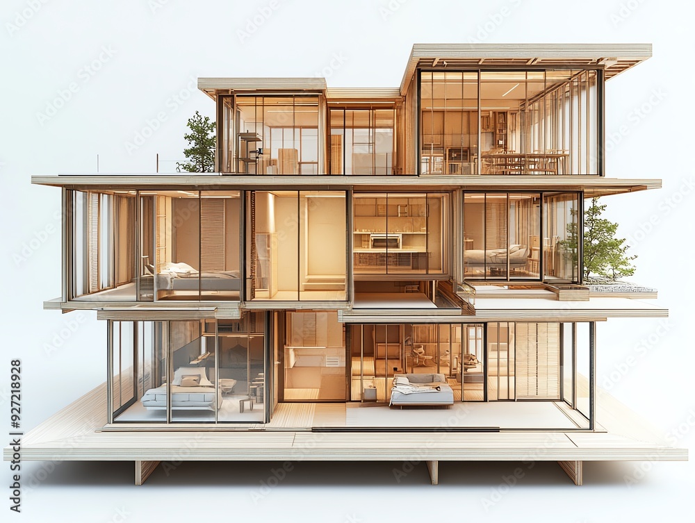 Conceptual design of a modular housing project, with an emphasis on the ...
