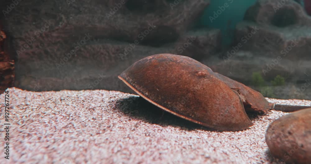 Atlantic horseshoe crab (Limulus polyphemus), also known as the ...