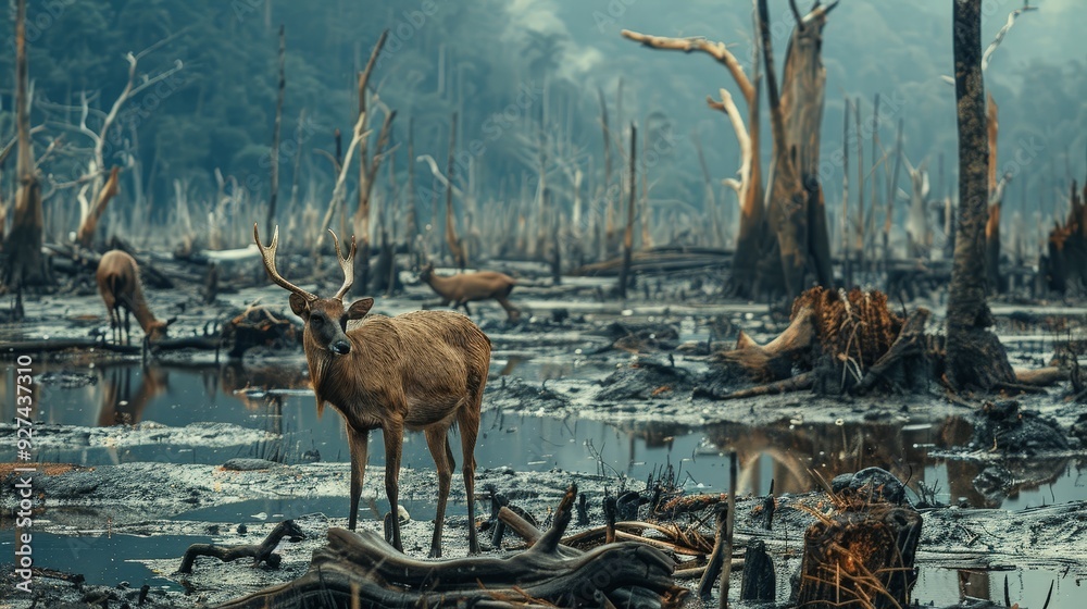 Explore the impact of habitat loss on animal species. How does the ...