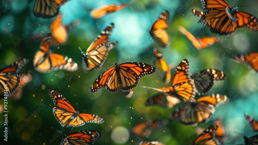 Explore the migratory patterns of butterflies. What are some examples ...