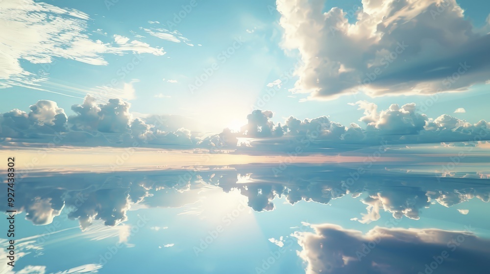 Explore the phenomenon of sky reflections. How do bodies of water or ...