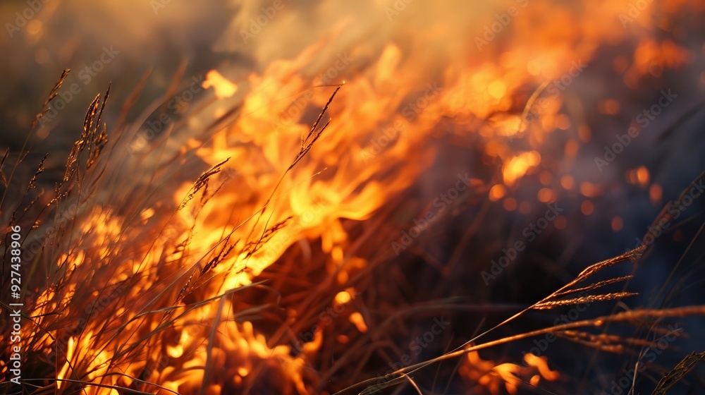 Explore the relationship between grasses and fire. How do grasses adapt ...