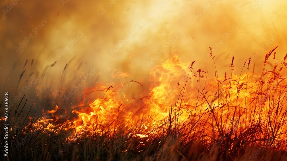 Explore the relationship between grasses and fire. How do grasses adapt ...