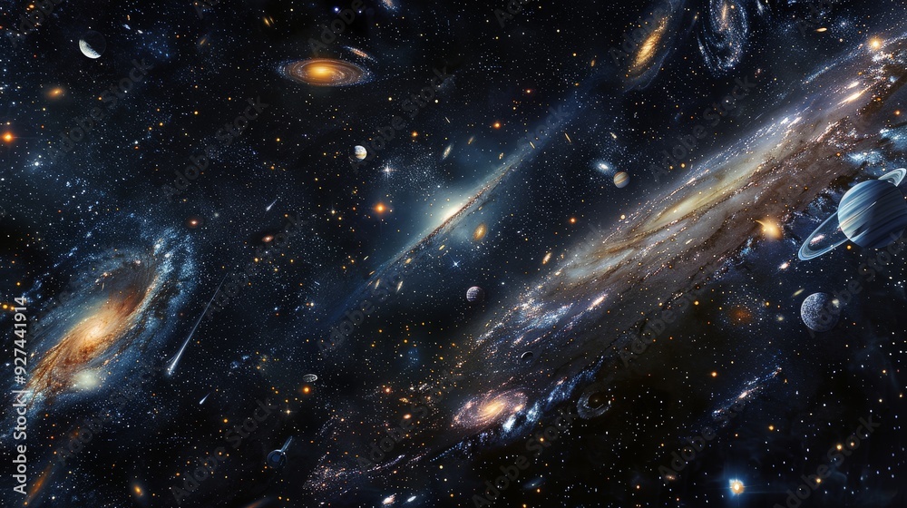 Explore the concept of outer space and its vastness. How do scientists ...