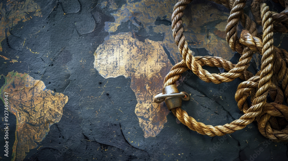 International Day for the Abolition of Slavery. Horizontal banner. Copy ...