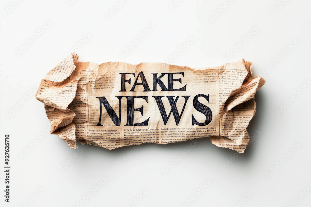 Explore a creative visual representation of media deception through a ...