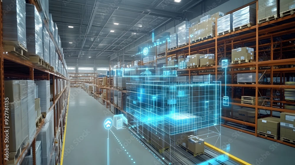 Smart warehouse management system with interconnected IoT devices ...