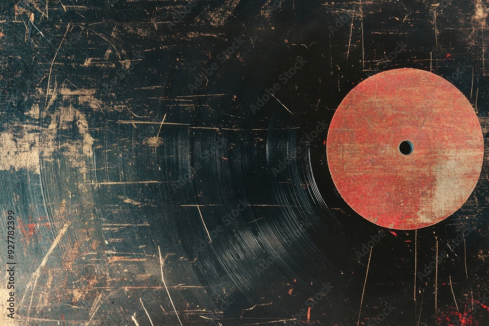 Genuine paper texture effect with worn edges and scuffs for designing ...