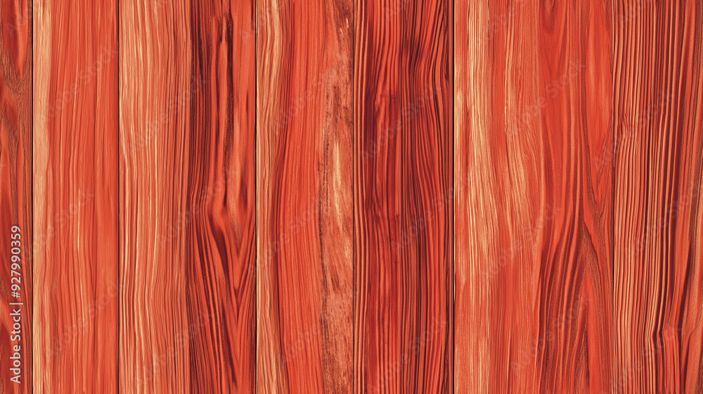 red cedar wood texture with warm reddish-brown tones and straight grain ...