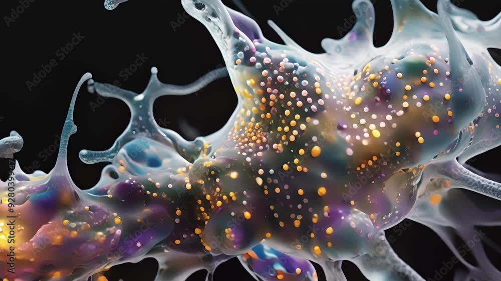 A 3D reconstruction of the Golgi apparatus highlighting its unique ...