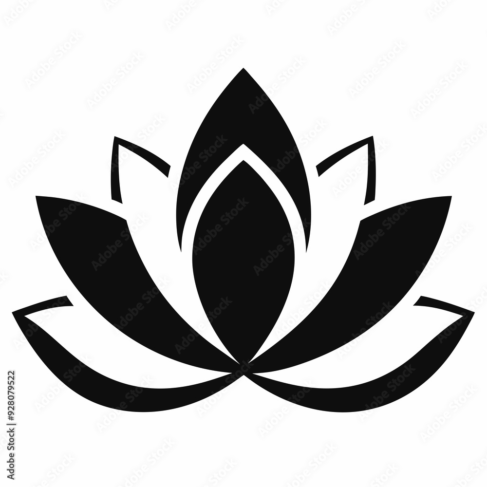lotus flower vector illustration, Flowers vector art, lotus flower ...
