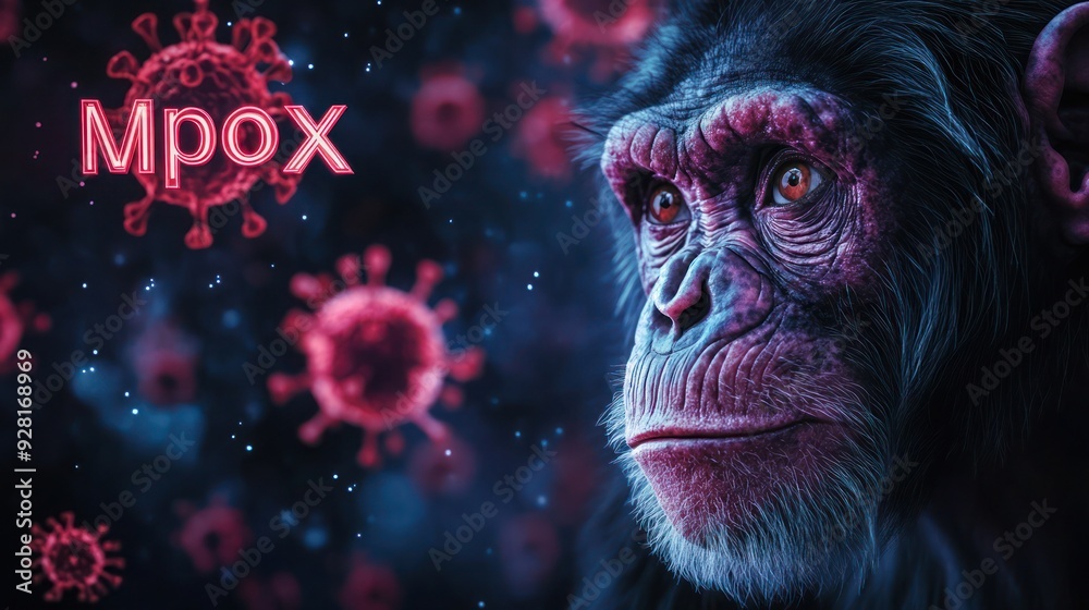 Mpox Virus Alert, the watchful eye of transmission from monkeys, Monkey ...