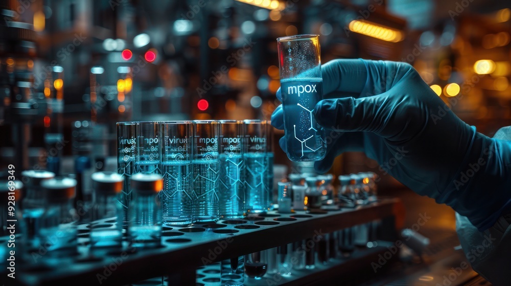 Monkeypox virus analysis laboratory examination and testing, Monkeypox ...