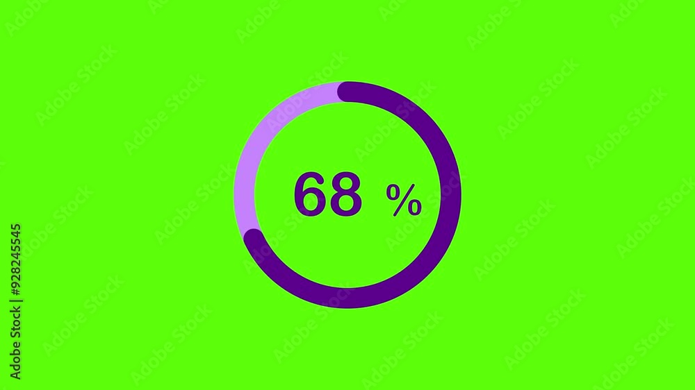 Science Futuristic Loading Circle. Loading Transfer Download Animation ...