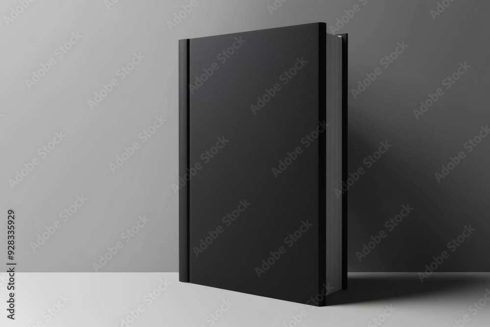 Elegant Monochrome: The Timeless Appeal of a Single Black Book Model on ...