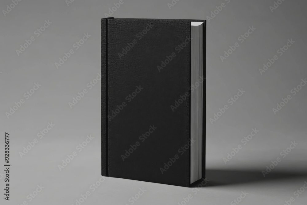 Elegant Monochrome: The Timeless Appeal of a Single Black Book Model on ...