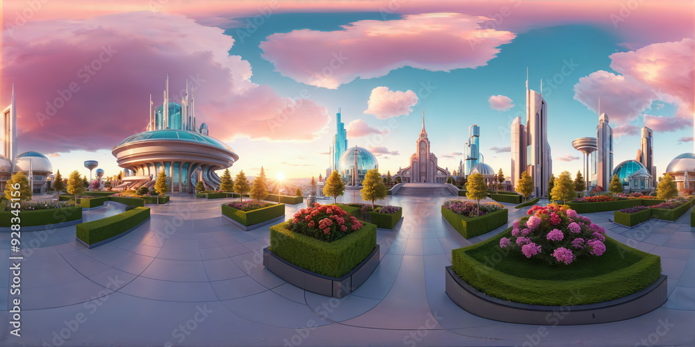 Full 360 degrees seamless spherical panorama HDRI equirectangular ...