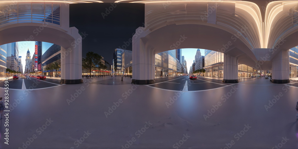 Full 360 degrees seamless spherical panorama HDRI equirectangular ...