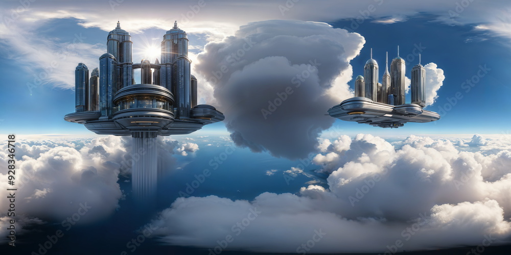 Full 360 degrees seamless spherical panorama HDRI equirectangular ...