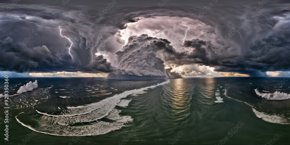 Full 360 degrees seamless spherical panorama HDRI equirectangular ...