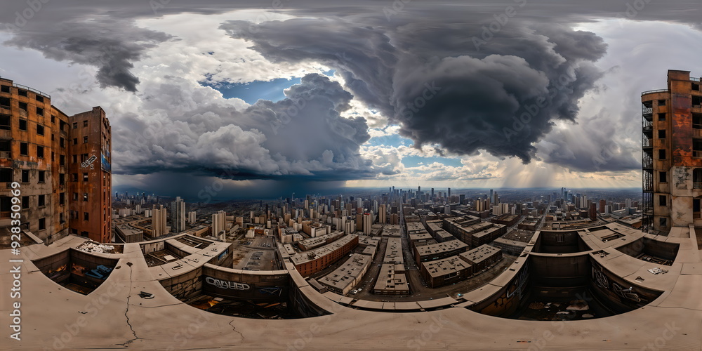 Full 360 degrees seamless spherical panorama HDRI equirectangular ...