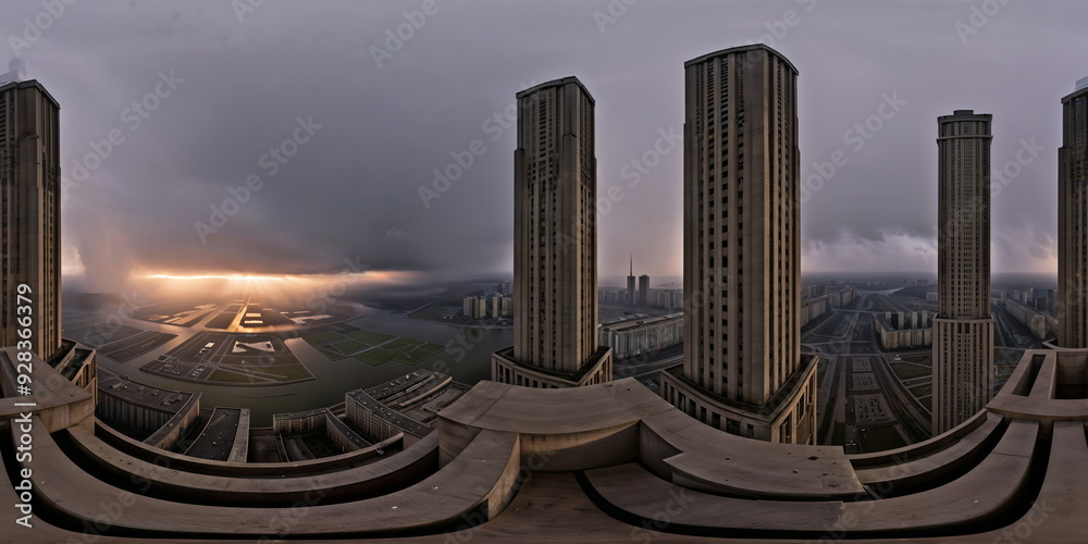 Full 360 degrees seamless spherical panorama HDRI equirectangular ...