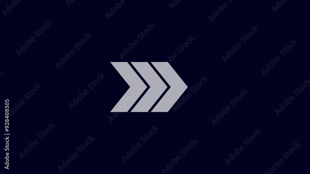 Right Arrow Icon Animation – Sleek and Modern Motion Graphics, Perfect ...