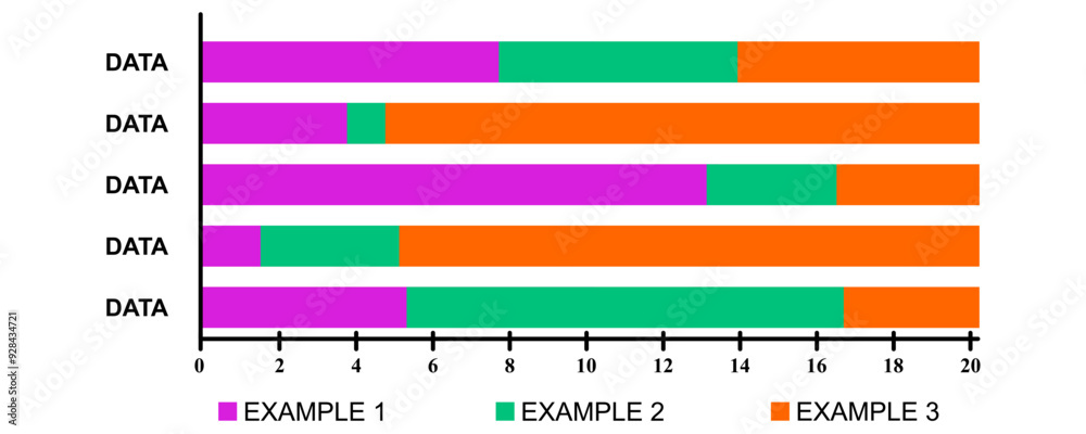 Editable infographics collection Charts ,corporate report ,data ...