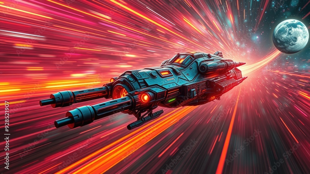 Time travel machine, Futuristic time travel machine, A high tech ...