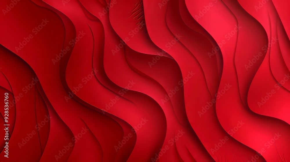 Minimalist red background with subtle texture and scratch pattern, 3d ...