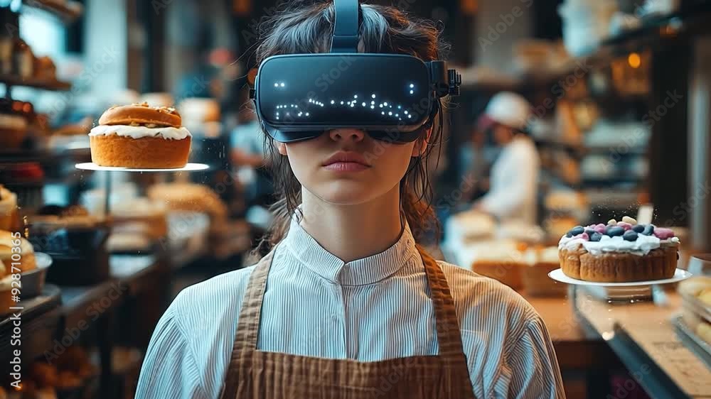 A young baker uses virtual reality to visualize and experiment with ...