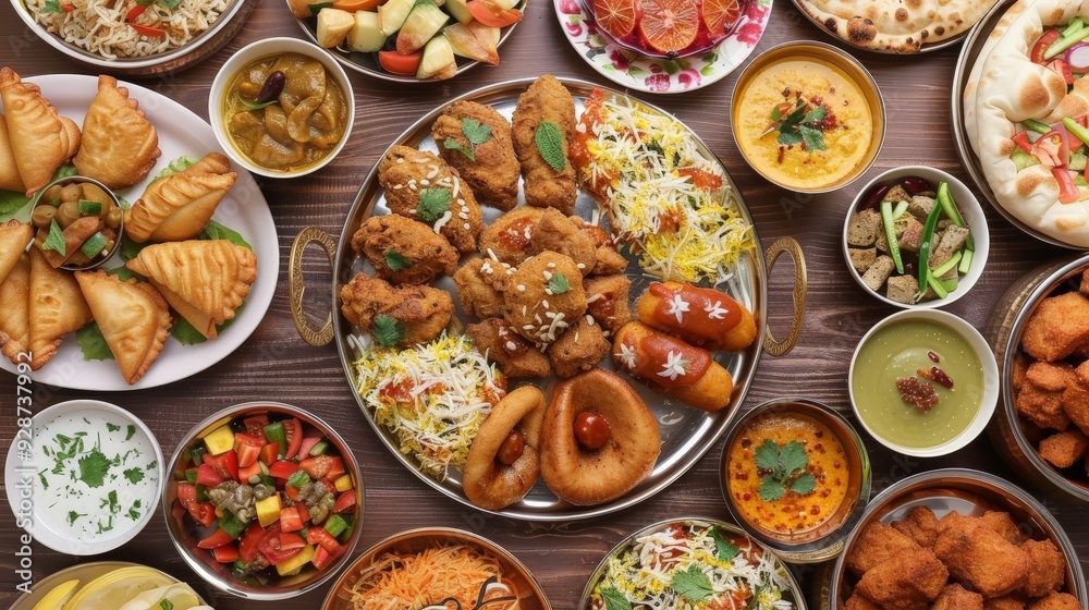 Describe the preparation of a traditional Pakistani Iftar meal. Write ...