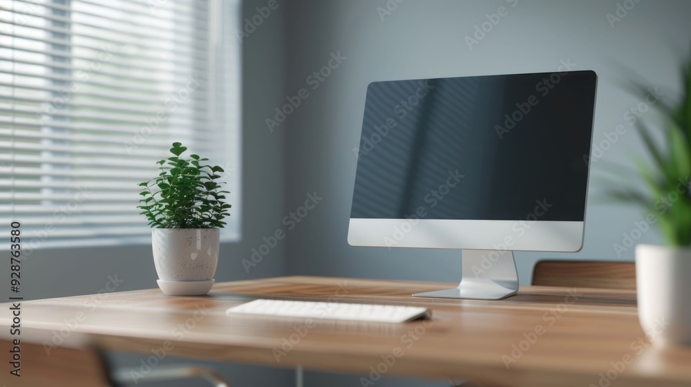 Streamlined desktop organizers and storage solutions to create a tidy ...