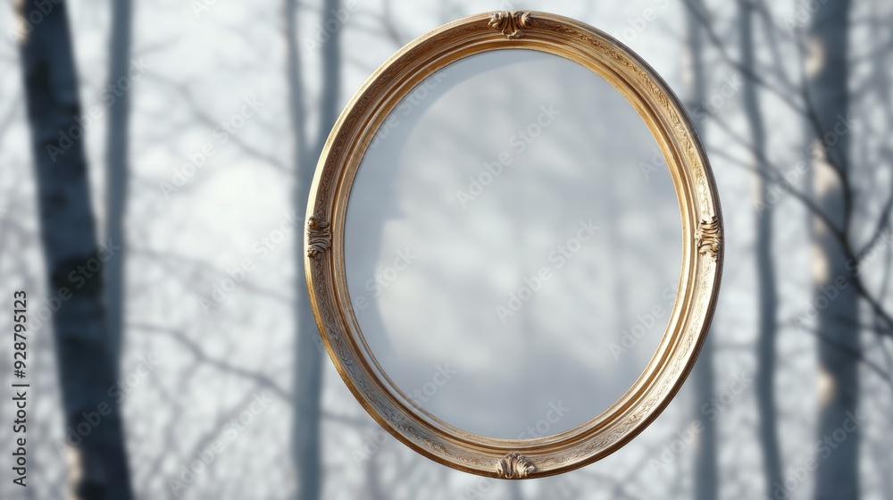 Transparent apparitions, vintage mirror surface, spooky ambiance ...