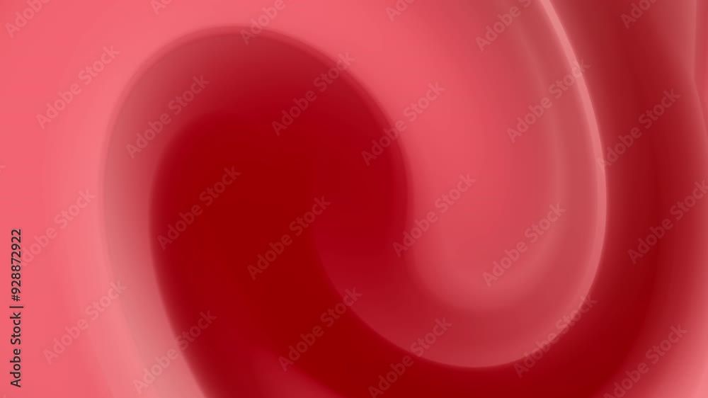 Stunning Abstract Gradient Animation in Vibrant Red Color with Seamless ...