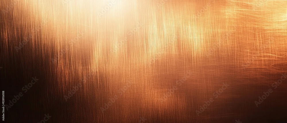 Elegant copper texture background with brushed metal finish soft ...