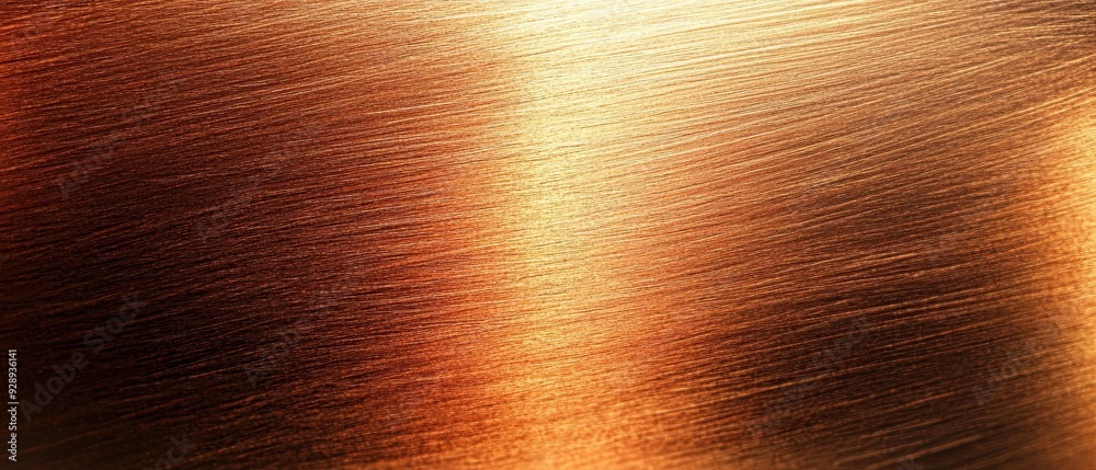 Elegant copper texture background with brushed metal finish soft ...
