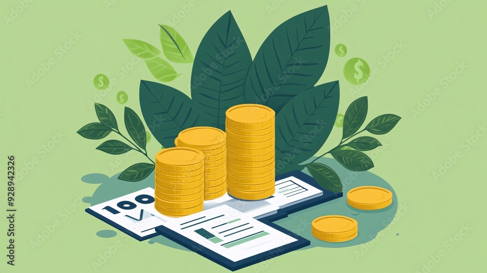 An illustration showing the different types of investment accounts with ...