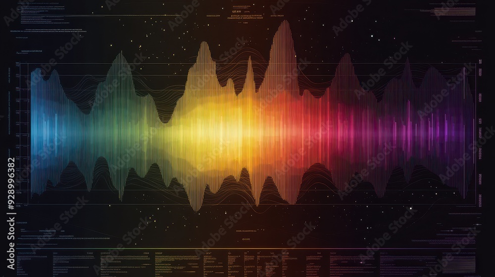 Complete electromagnetic spectrum chart with frequency wavelengths and ...