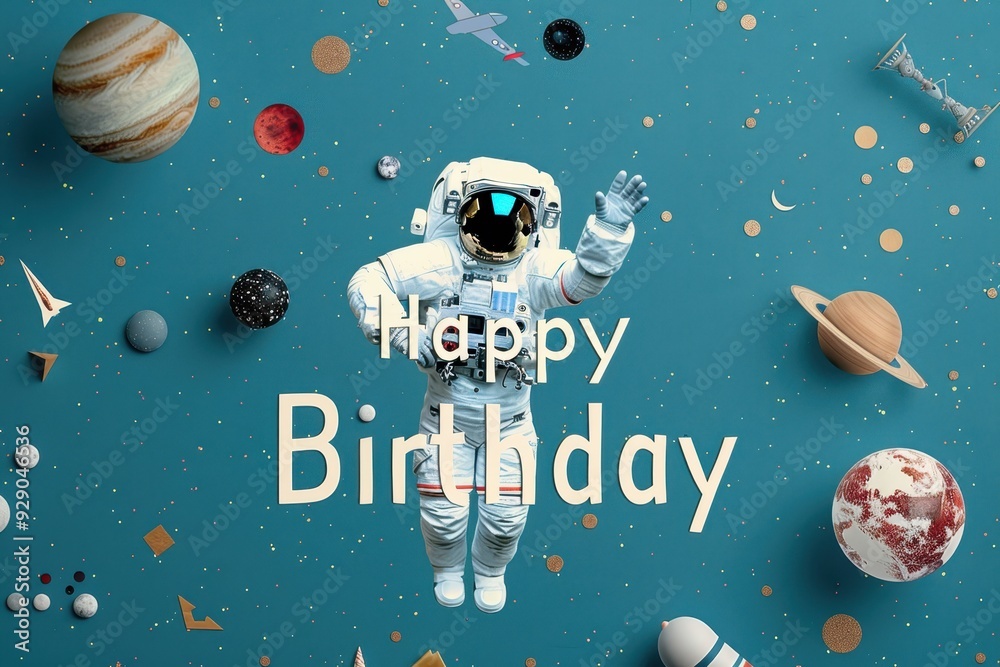 Space-Themed Collage: An out-of-this-world collage with photos of space ...