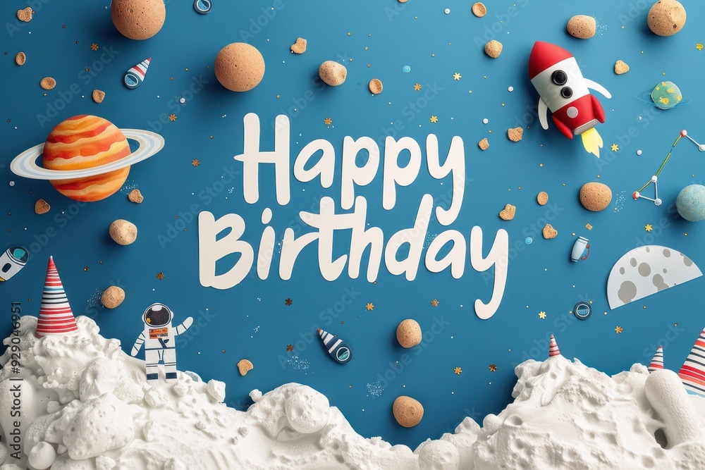 Space-Themed Collage: An out-of-this-world collage with photos of space ...