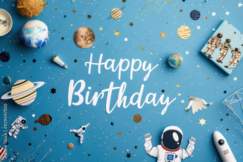 Space-Themed Collage: An out-of-this-world collage with photos of space ...