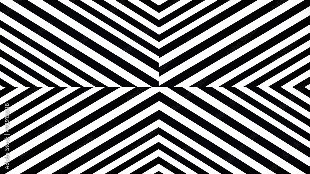 Stylish diagonal line vector graphic with bold black and white stripes ...